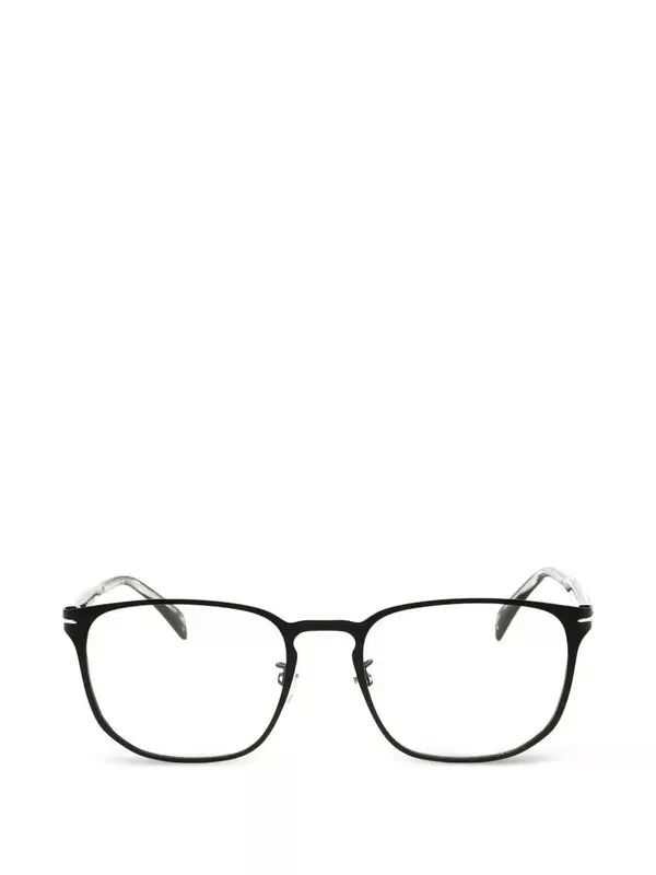 DB EYEWEAR BY DAVID BECKHAM Square Frame Glasses - Black