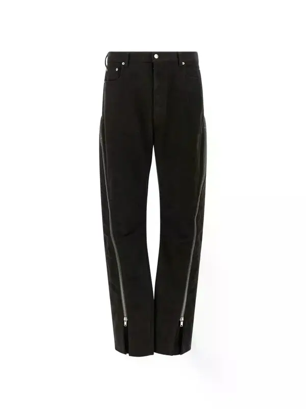 Rick Owens Bolan Banana Jeans With Zip Detail