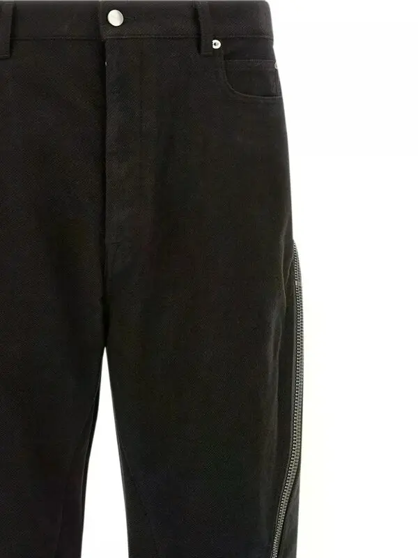 Rick Owens Bolan Banana Jeans With Zip Detail