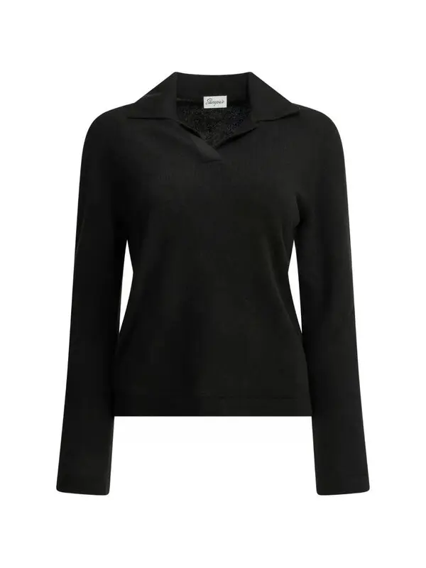 SEMPER Cashmere Polo-collar Sweater