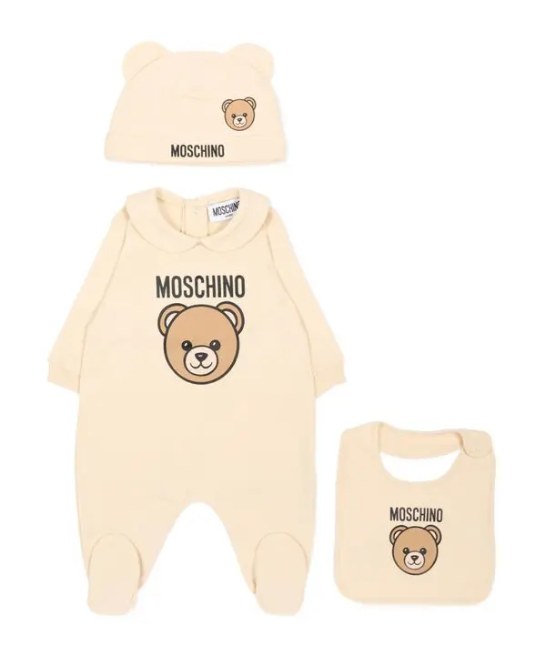 Moschino Teddy Bear Onesie Set