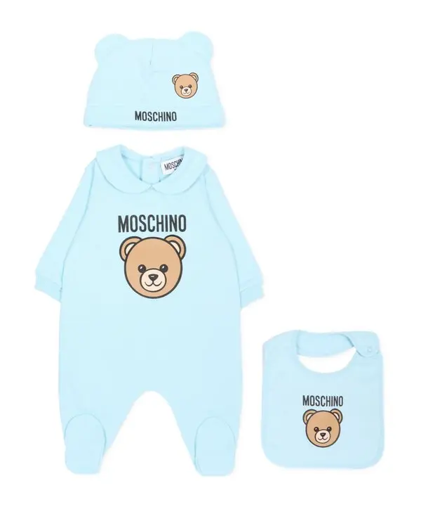 Moschino Teddy Bear Onesie Set