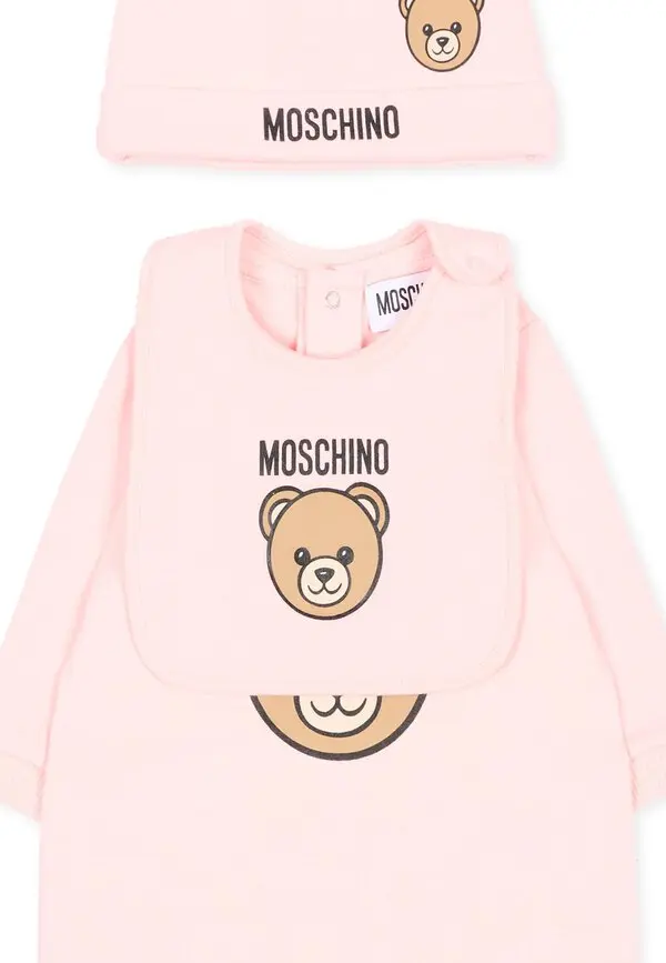 Moschino Teddy Bear Onesie Set