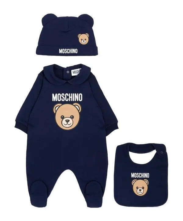 Moschino Teddy Bear Onesie Set