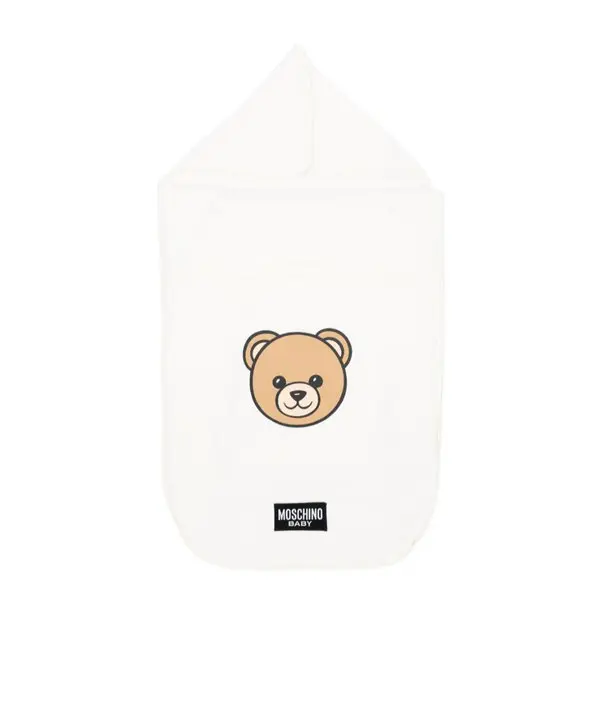 Moschino Teddy Bear Sleeping Bag - Ivory