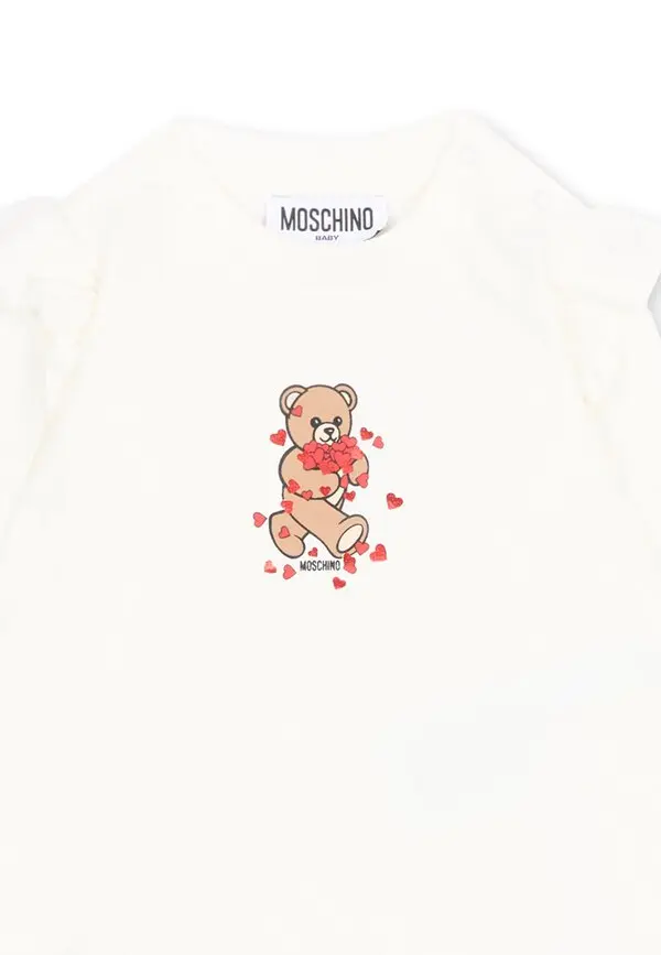 Moschino Teddy Bear Motif Ruffled Tracksuit