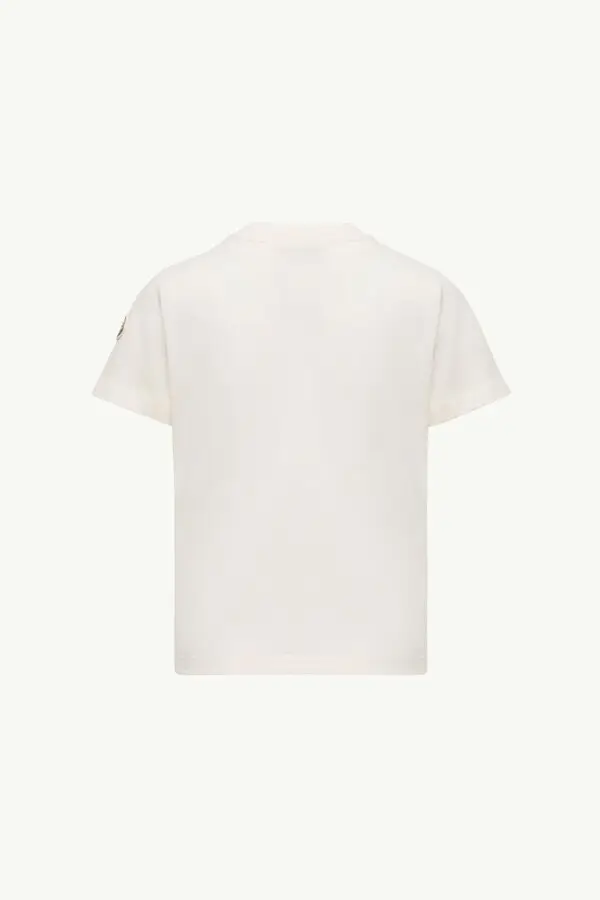 Moncler Tic Tac Toe Print Jersey T-shirt