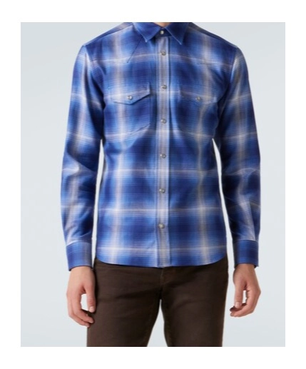 TOM FORD Checked Cotton Shirt