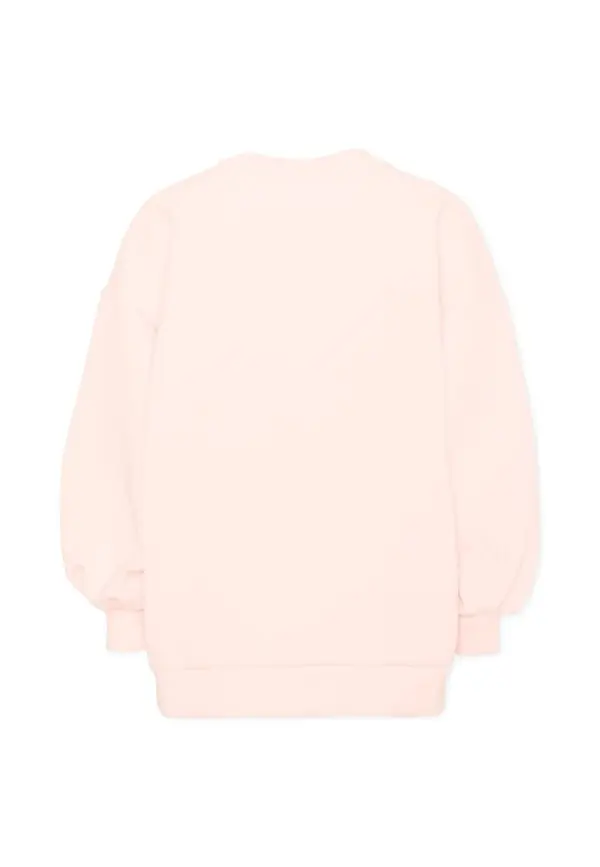 Balmain Logo-print Long-sleeve Dress
