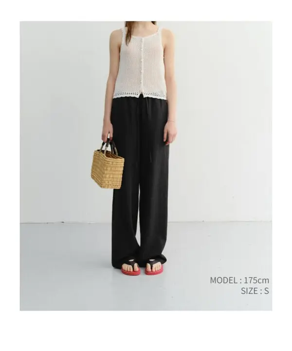 DUNST Drawstring Casual Pants