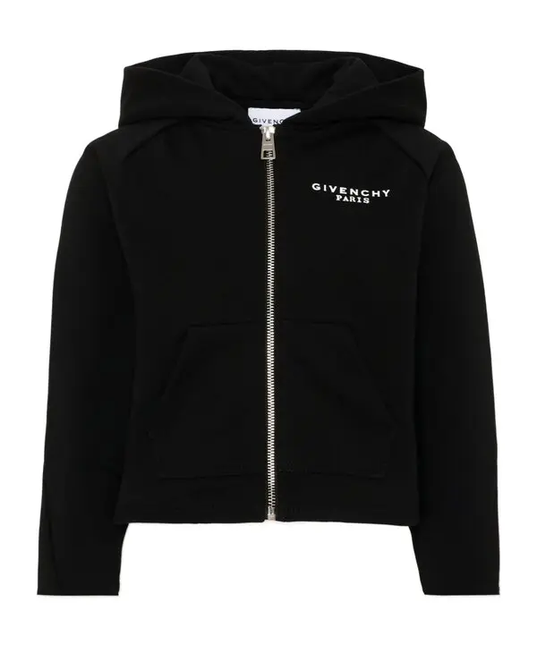 Givenchy Logo-print Zip-up Hoodie