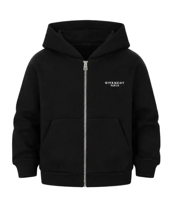 Givenchy Logo-print Zip-up Hoodie