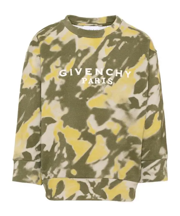 Givenchy Tie-dye Logo-print Sweatshirt