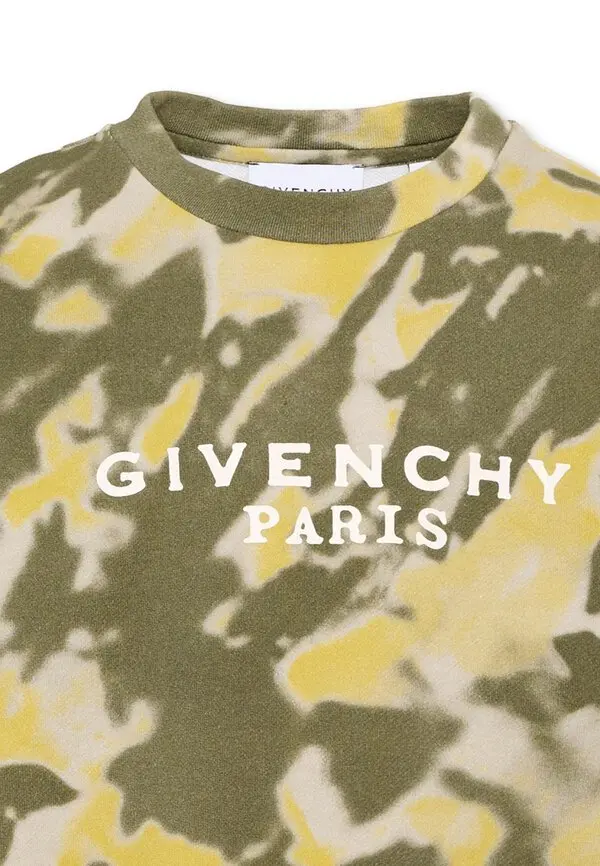 Givenchy Tie-dye Logo-print Sweatshirt