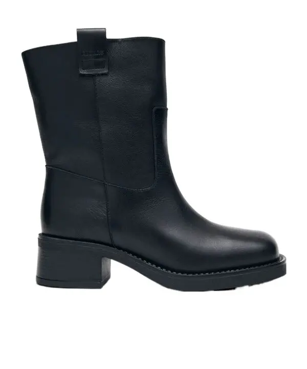 ALOHAS Rajan Leather Boots - Black