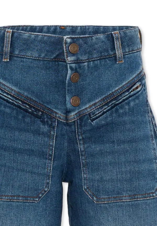 Chloé High-waisted Bermuda Shorts