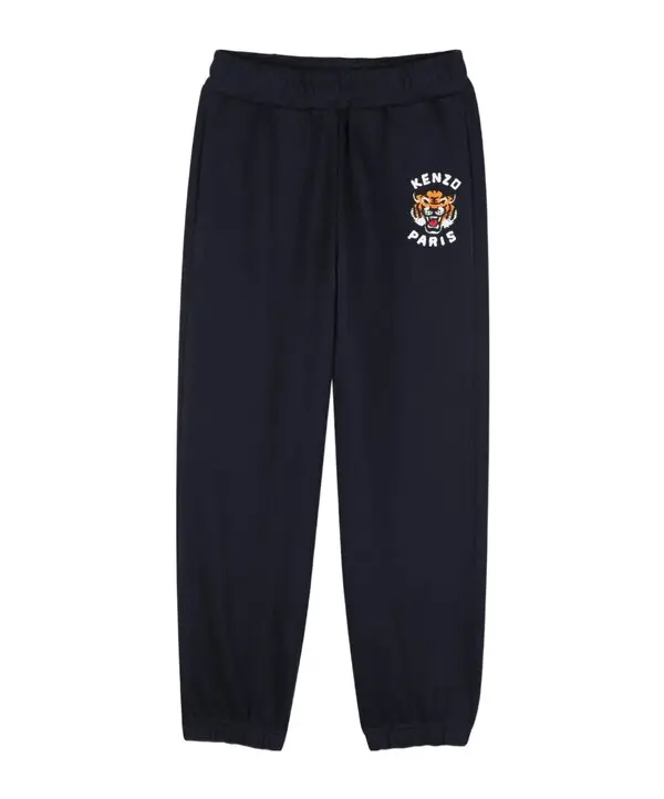 Kenzo Tiger Motif Track Pants - Navy Blue