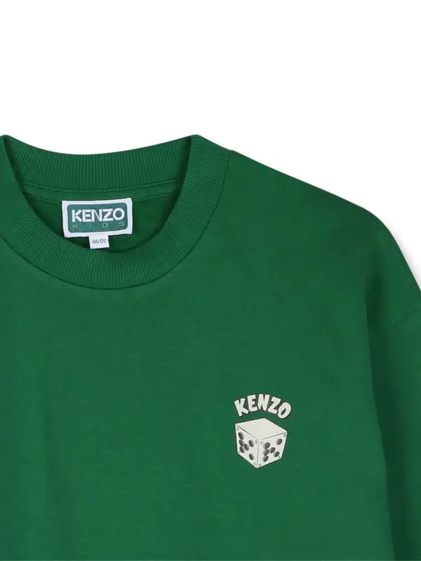 Kenzo Graphic Print Crewneck Sweatshirt