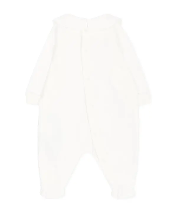 Moschino Teddy Bear Christmas Tree Print Onesie