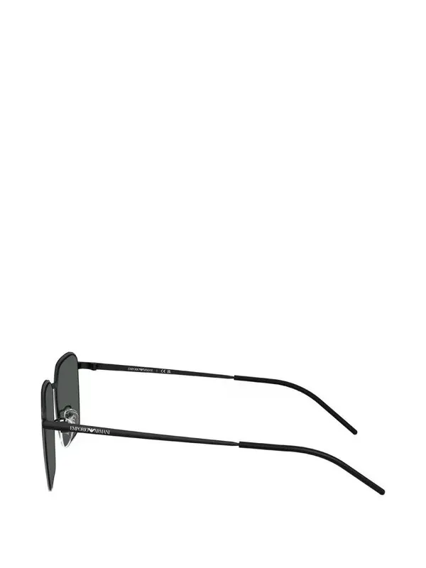 Emporio Armani Matte Square-frame Sunglasses