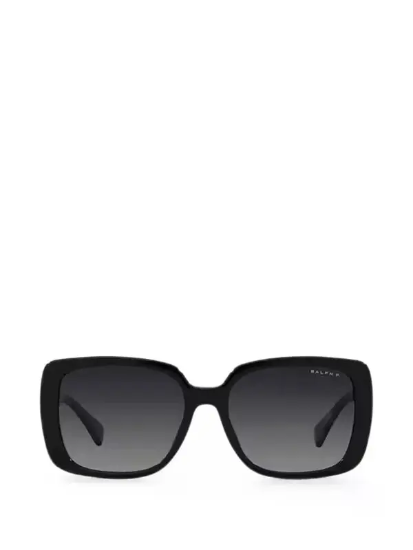 RALPH EYEWEAR Logo Detail Square Frame Sunglasses