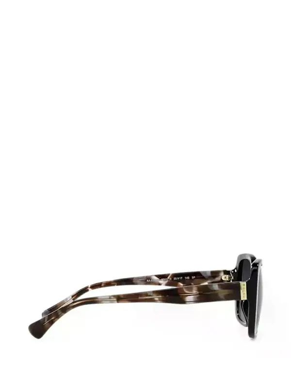RALPH EYEWEAR Logo Detail Square Frame Sunglasses