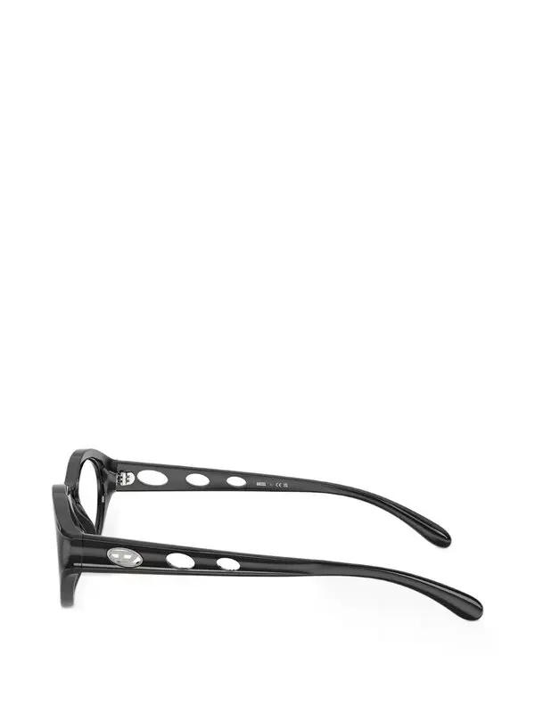 DIESEL® Cut-out Logo-plaque Glasses