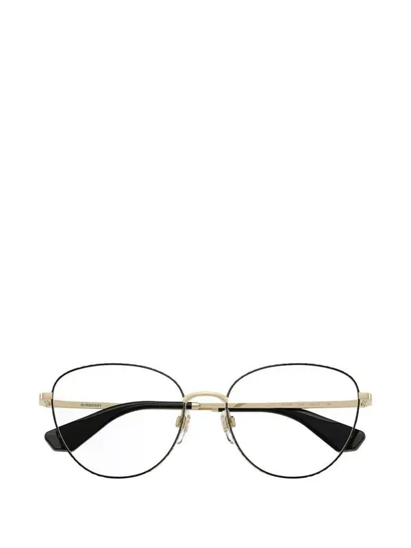 Burberry Engraved Round-frame Glasses