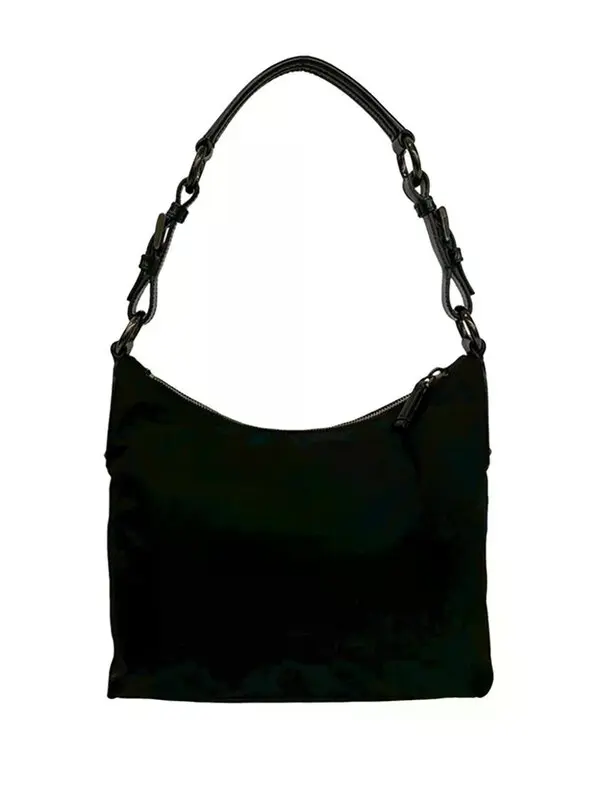 Prada 1990-2000 Vela Grommet Shoulder Bag