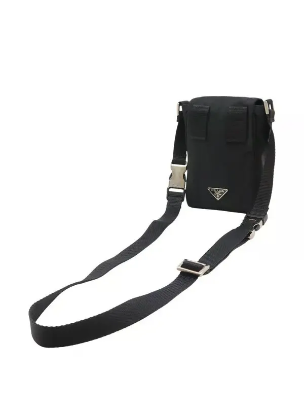 Prada 2000-2013 Tessuto Buckle Messenger Bag Crossbody Bag