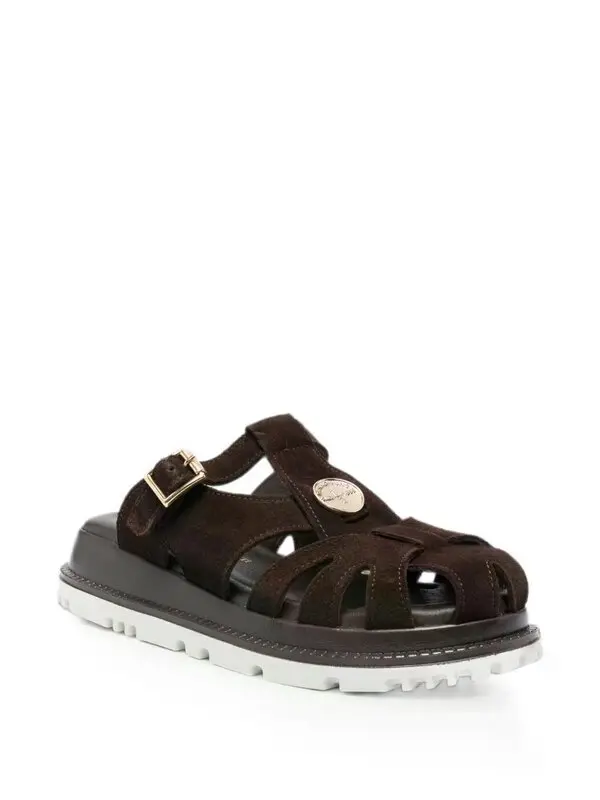 SERGIO MORETTI FIRENZE Buckle-fastening Cut-out Sandals