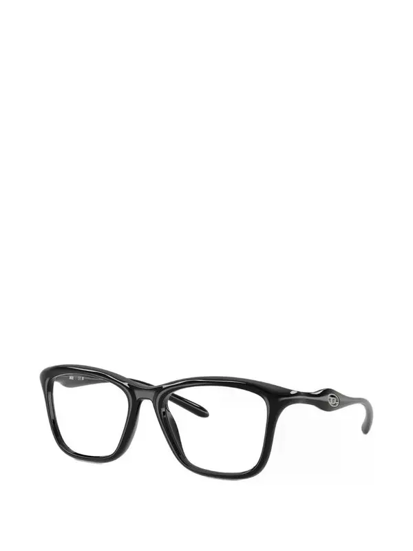 DIESEL® Logo-plaque Square-frame Glasses