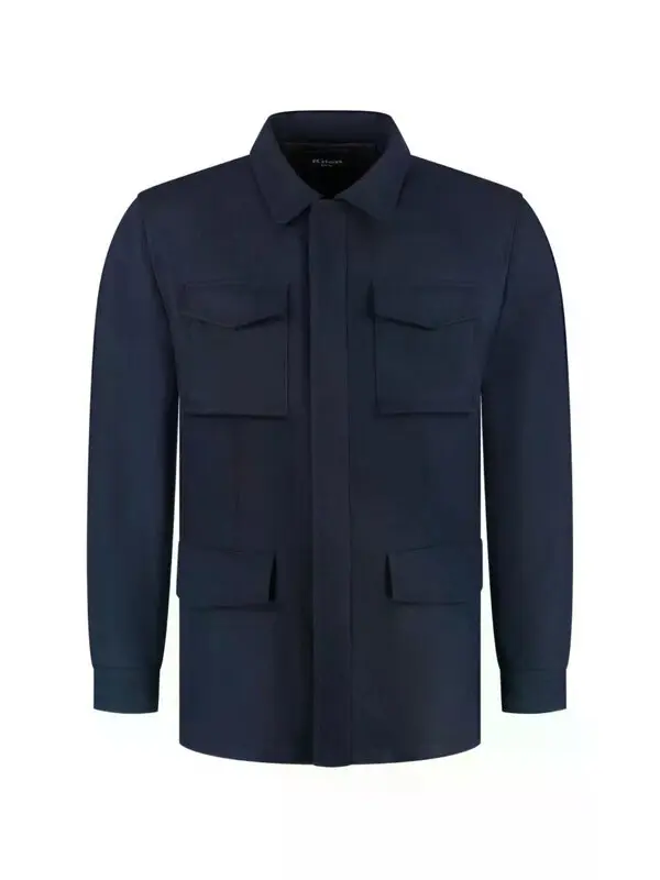 Kiton Multi-pocket Field Shirt Jacket