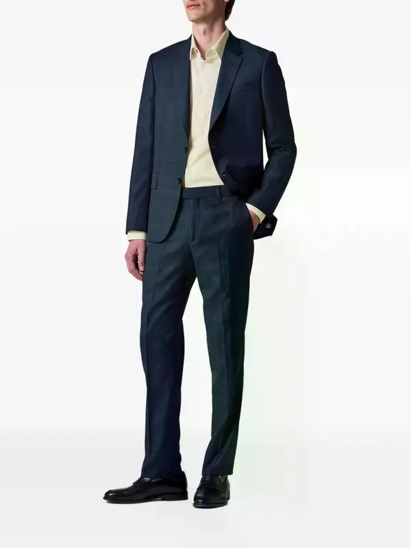 Paul Smith Regular-fit Beige Stripe Cotton-silk Shirt