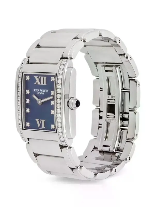 Patek Philippe Twenty~4 25mm Stainless Steel Diamond Watch