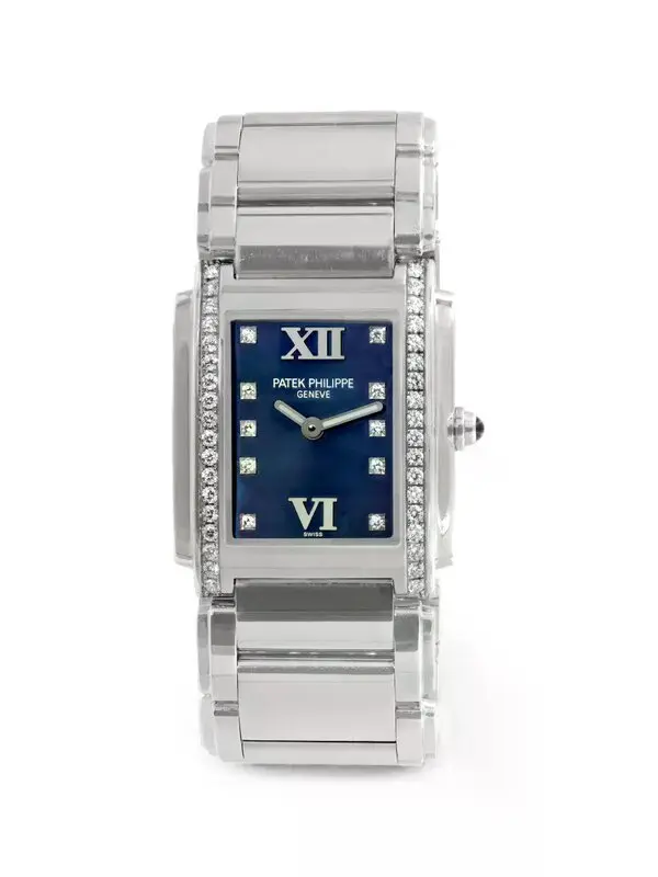 Patek Philippe Twenty~4 25mm Stainless Steel Diamond Watch