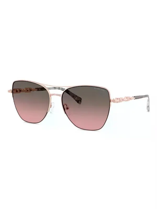Michael Kors Chain-link Metal Sunglasses