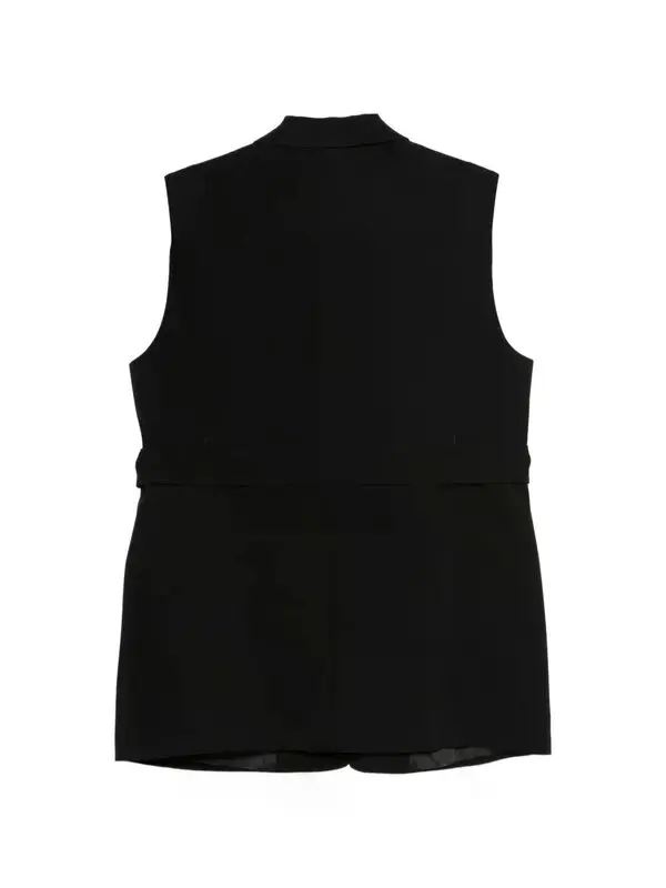 Marina Rinaldi Sleeveless Belted Gilet
