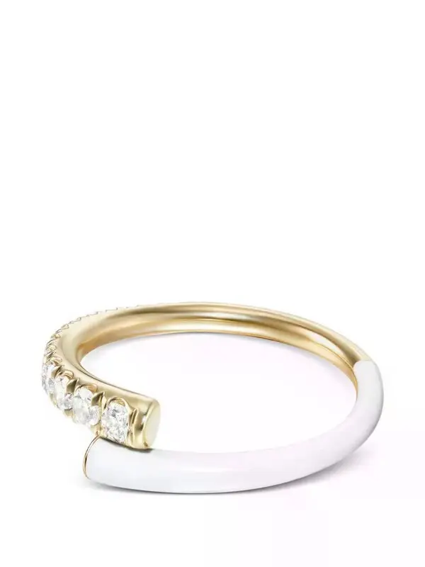 Melissa Kaye Lola Diamond Ring - Gold