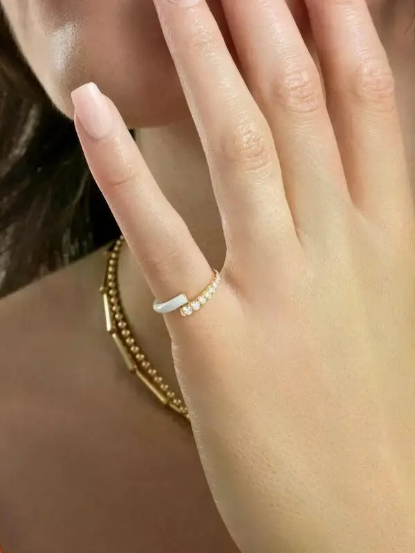 Melissa Kaye Lola Diamond Ring