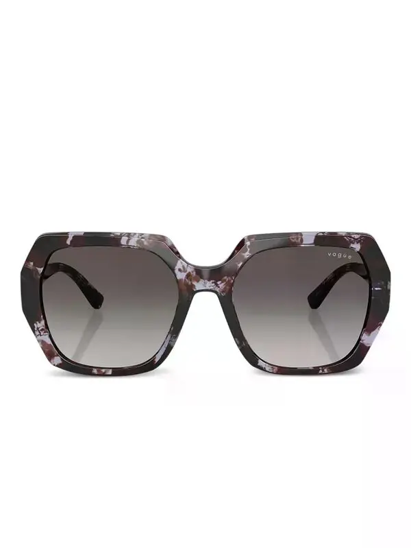 VOGUE EYEWEAR Geometric Embellishment Sunglasses