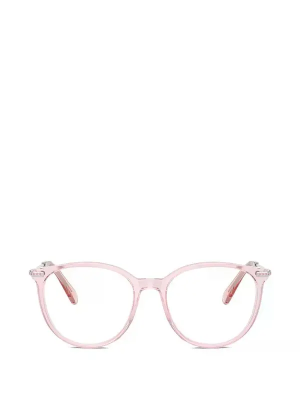 SWAROVSKI Round-frame Glasses - Pink