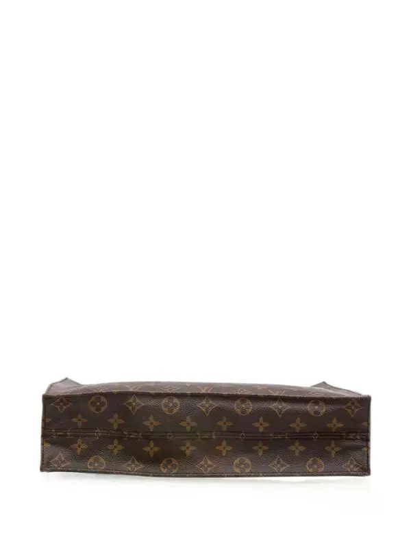 LOUIS VUITTON 2007 Monogram Sac Plat Tote Bag