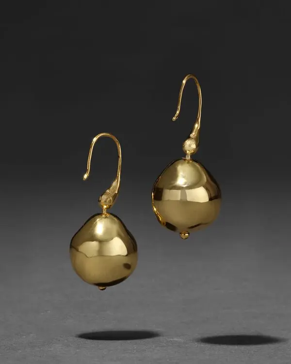Alexis Bittar Molten Ball Wire Earrings