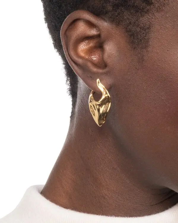 Alexis Bittar Molten Shield Post Earrings