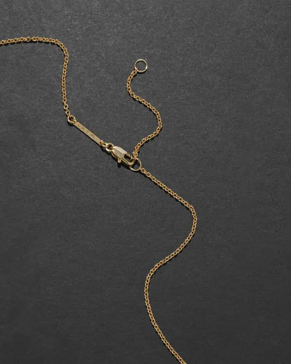 Alexis Bittar Solanales Crystal Pavé Pebble Link Necklace