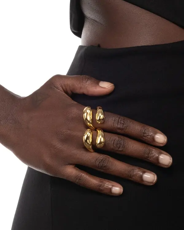 Alexis Bittar Molten Dome Ring - Gold