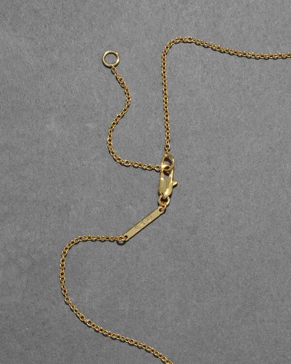 Alexis Bittar Capped Lucite Crescent Necklace