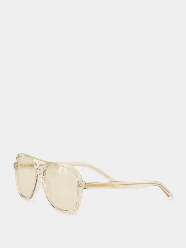 Saint Laurent Sl 545 Aviator Sunglasses