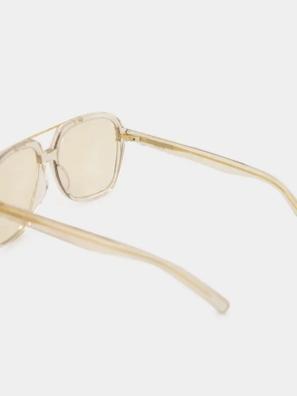 Saint Laurent Sl 545 Aviator Sunglasses